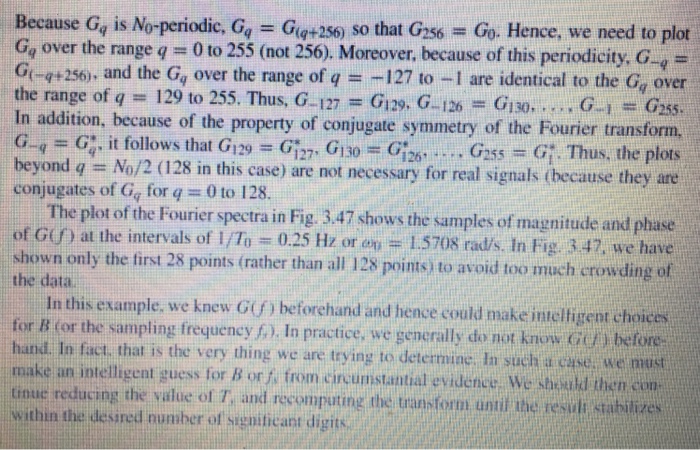 Computer Example C31 Use Dft Implemented By The Fft 4819