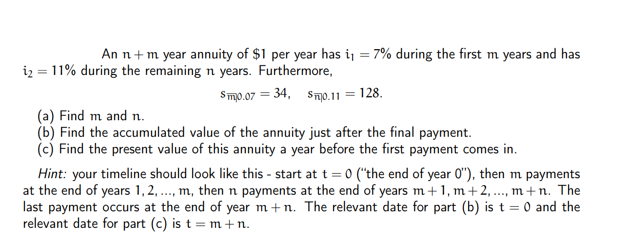 Solved FUTURE AND PRESENT VALUE OF ANNUITIES Future value | Chegg.com