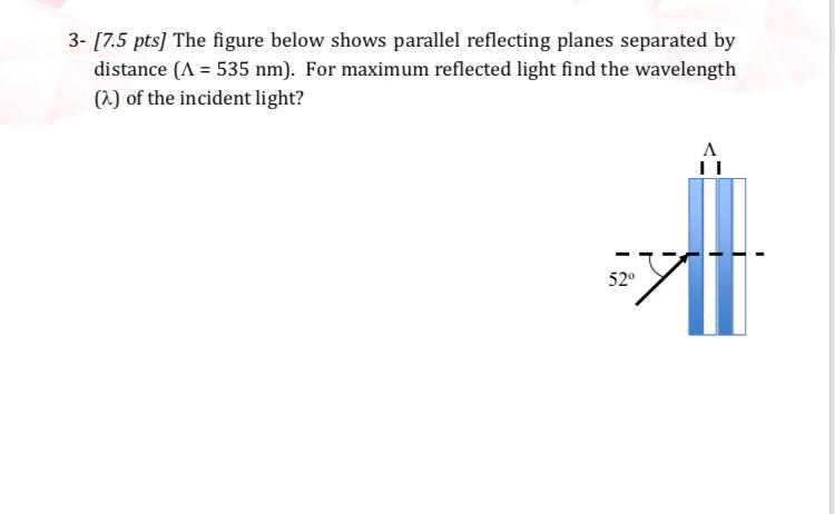 Solved 3- [7.5 pts) The figure below shows parallel | Chegg.com