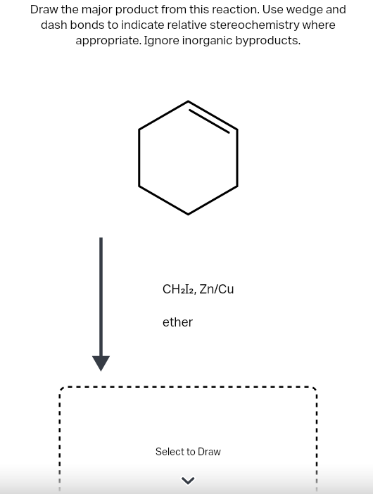Solved Draw the major product from this reaction. Use wedge | Chegg.com Solved Draw the major product from this reaction. Use wedge | Chegg.com