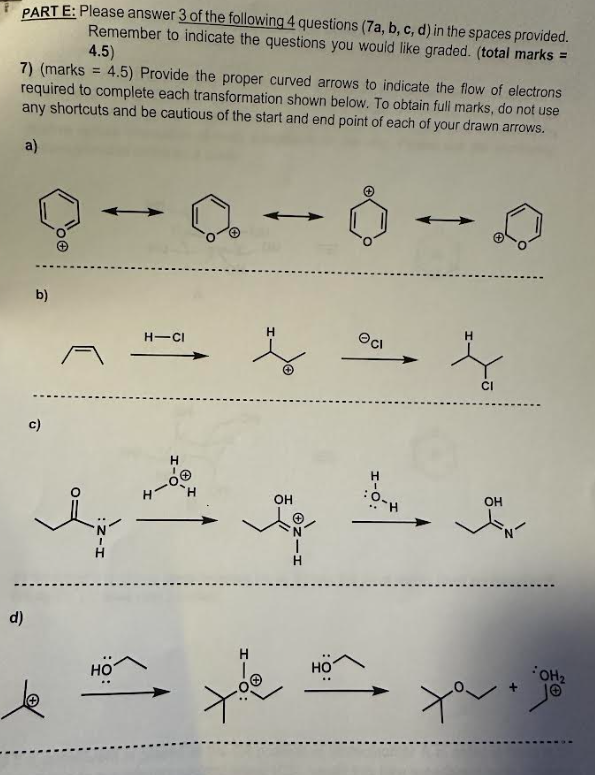 Solved PART E: Please answer 3 of the following 4 questions | Chegg.com Solved PART E: Please answer 3 of the following 4 questions | Chegg.com