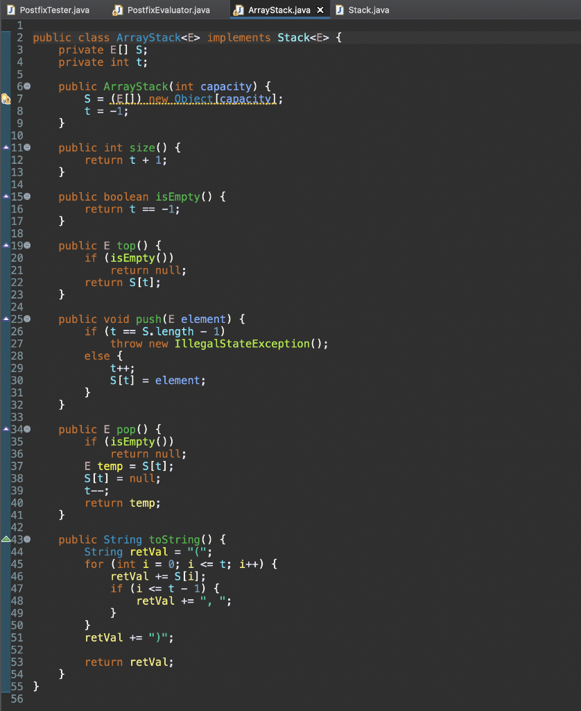 Solved Enhanced Postfix Evaluator 1. Problem Description In | Chegg.com