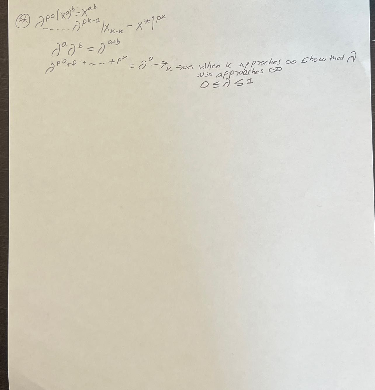 Solved (1) Prove that approximate solutions approach real | Chegg.com