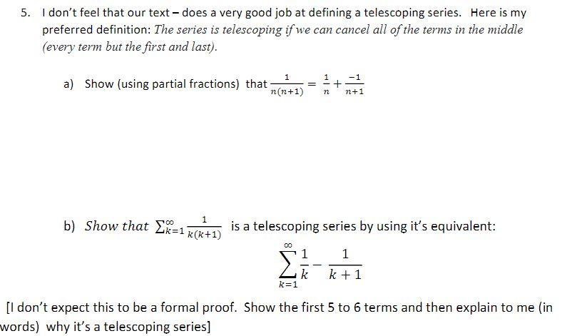 Solved I don't feel that our text - does a very good job at | Chegg.com