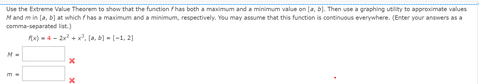 Solved Use the Extreme Value Theorem to show that the | Chegg.com