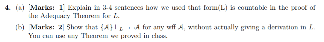 Solved 4. (a) [Marks: 1) Explain in 3-4 sentences how we | Chegg.com