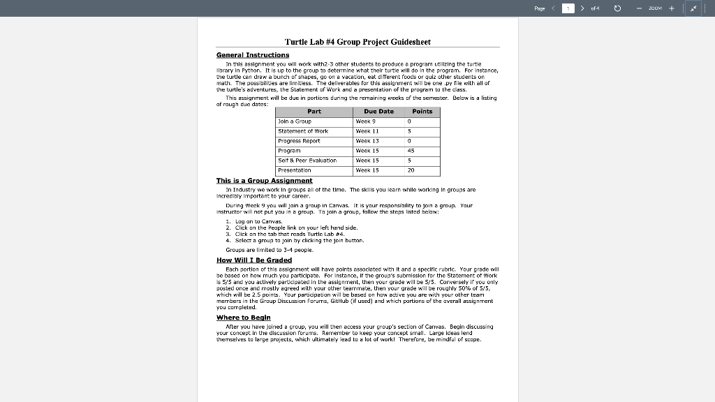 Solved General Instructions In this asslgnment you will work | Chegg.com