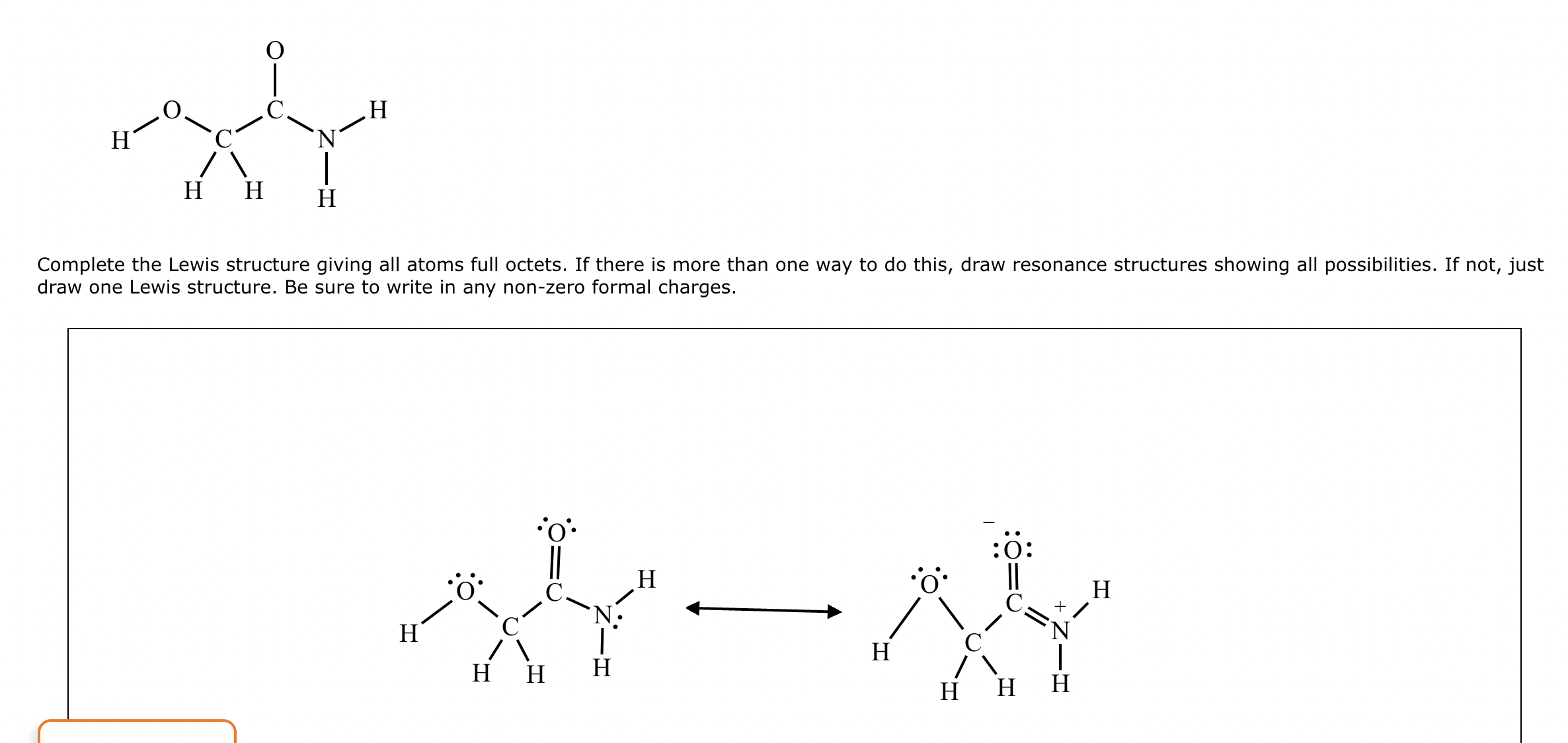 Solved Question #27: My submission of resonance structures | Chegg.com