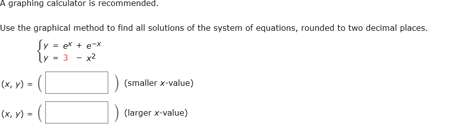 Solved A graphing calculator is recommended. Use the | Chegg.com
