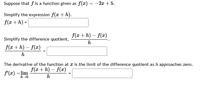 Solved Suppose that f ﻿is a function given as | Chegg.com