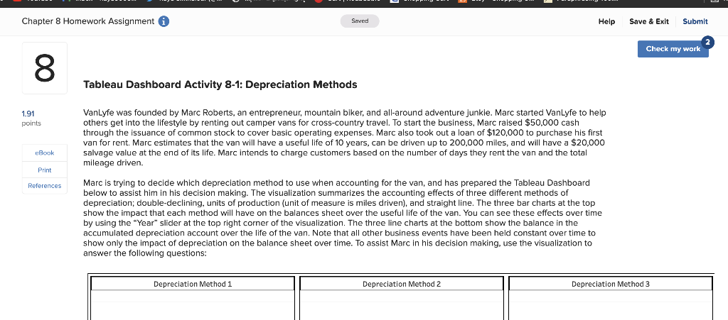 Solved Chapter 8 Homework Assignment i Saved Help Save & | Chegg.com
