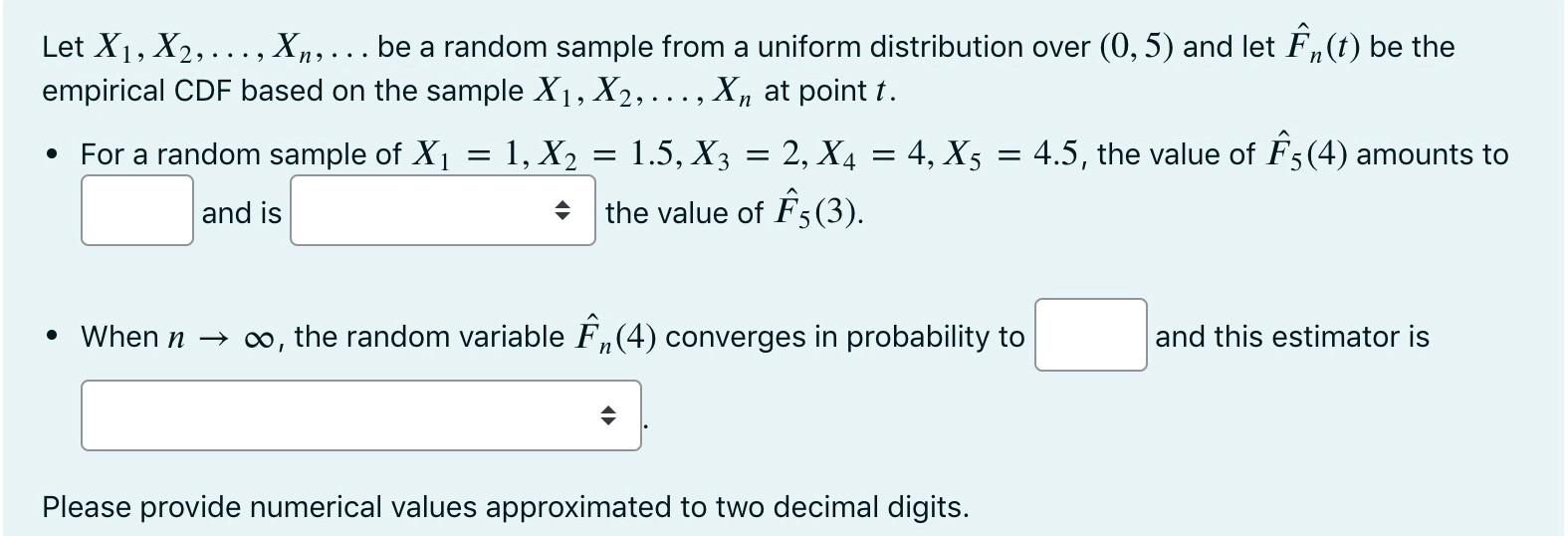 Solved Let X1, X2, ..., Xn,... be a random sample from a | Chegg.com