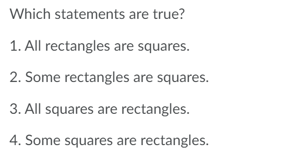 Solved Is the following universal statement true? If not, | Chegg.com