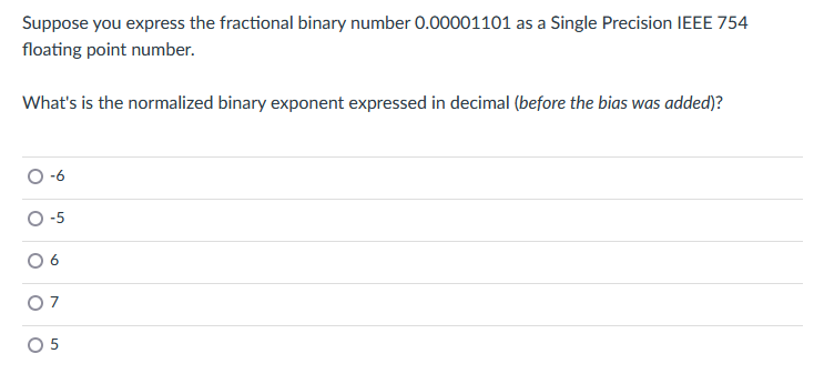 Solved Suppose you express the fractional binary number | Chegg.com