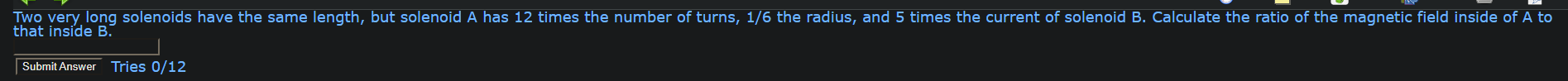 Solved Two very long solenoids have the same length, but | Chegg.com