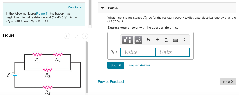 Solved Constants PartA In the following figure(Figure 1), | Chegg.com