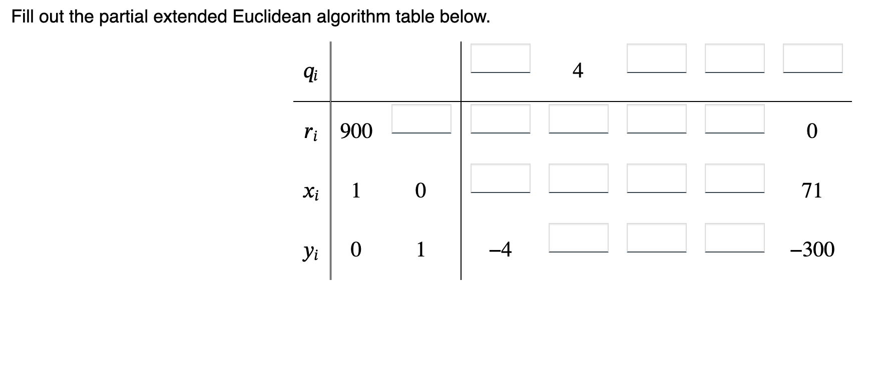 explain how to fill out this table with step by step | Chegg.com