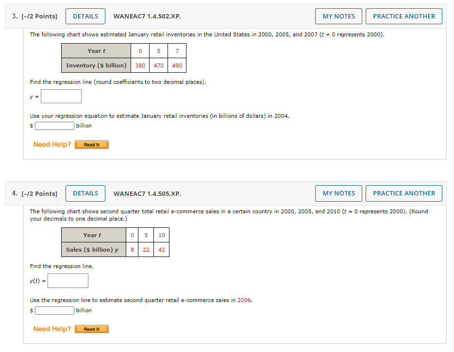 Solved 3. [-12 Points] DETAILS WANEAC7 1.4.502.XP. MY NOTES | Chegg.com