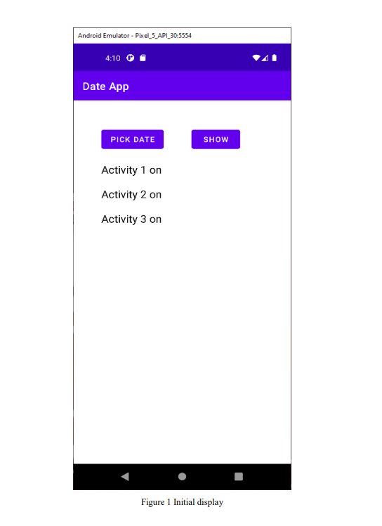 Solved In this work, your task is to develop an app in | Chegg.com
