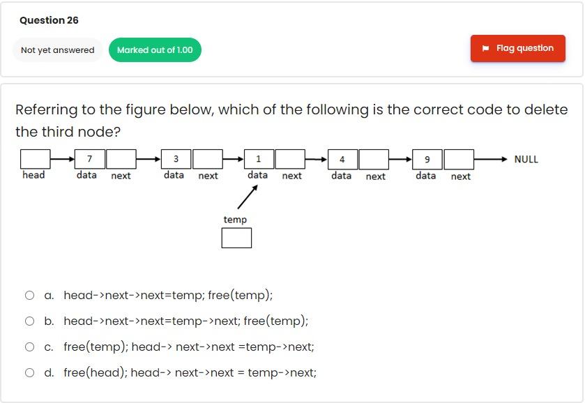 Solved Question 21 Not yet answered Marked out of 1.00 What | Chegg.com
