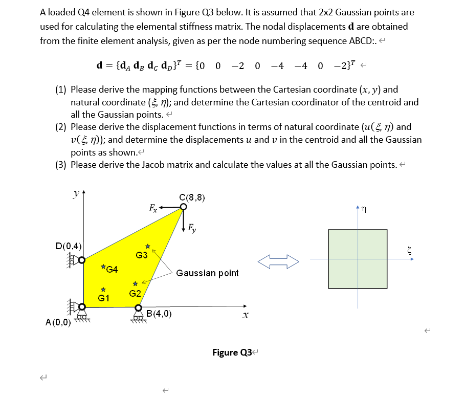 A Loaded Q4 Element Is Shown In Figure Q3 Below It