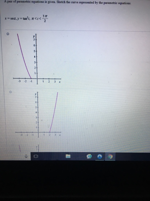 Solved A pair of parametric equations is given. Sketch the | Chegg.com