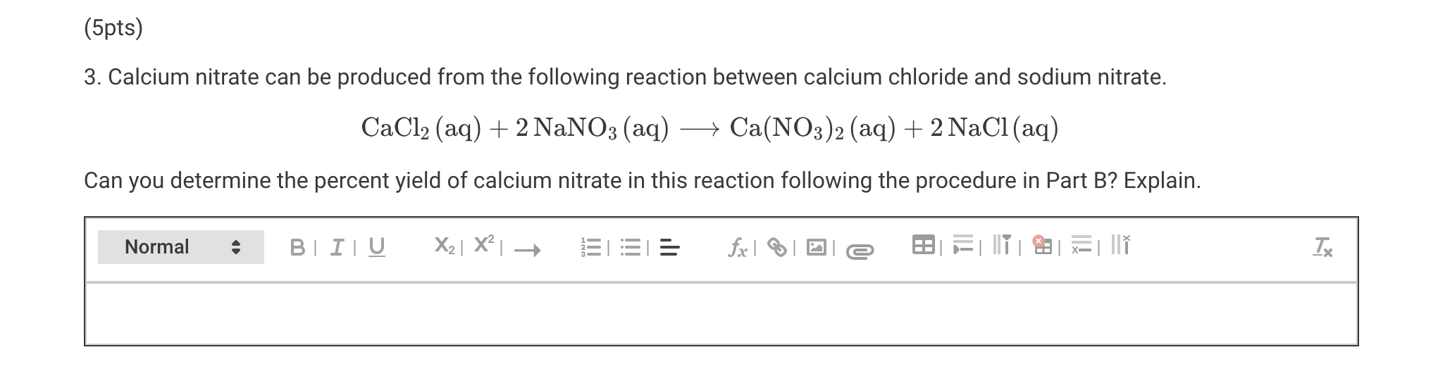 CaCl2(aq)+2NaNO3(aq) Ca(NO3)2(aq)+2NaCl(aq) | Chegg.com