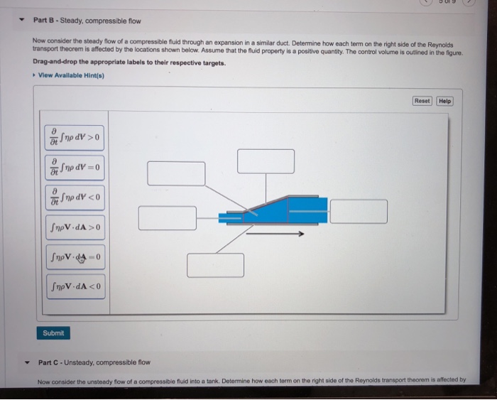 Solved 5 of 9> Part A- Steady, incompressible flow Consider | Chegg.com Solved 5 of 9> Part A- Steady, incompressible flow Consider | Chegg.com