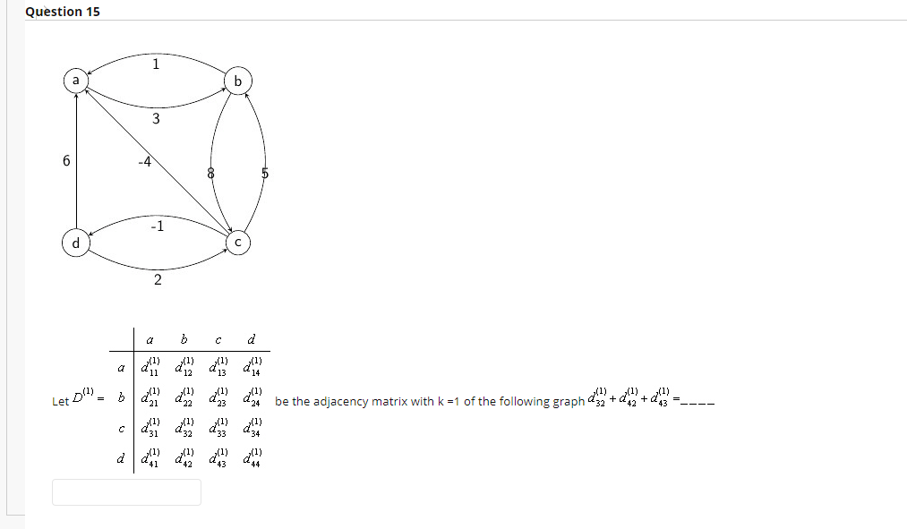 Question 15 | Chegg.com