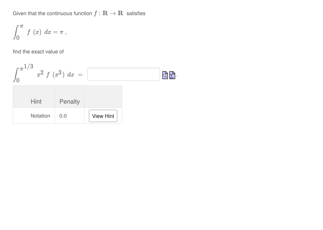 Solved Given that the continuous function f:R→R satisfies | Chegg.com