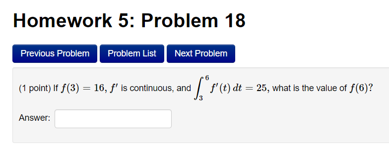 Solved Homework 5: Problem 18 Previous Problem Problem List | Chegg.com