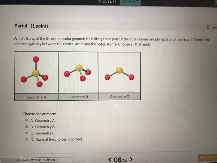 Solved Part 4 (1 point) 9 See Which, if any, of the three | Chegg.com