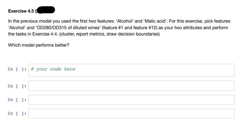 Solved Scikit Learn, Classification and Clustering SVM on | Chegg.com