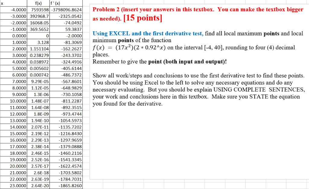 Solved Problem 2 (insert your answers in this textbox. You | Chegg.com
