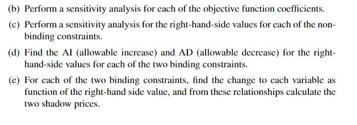 2. (45 marks) A model has been formulated as: | Chegg.com
