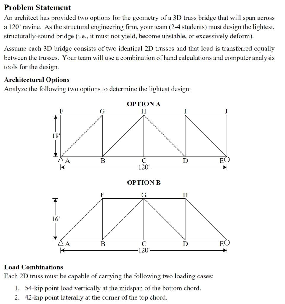 Solved Problem Statement An architect has provided two | Chegg.com