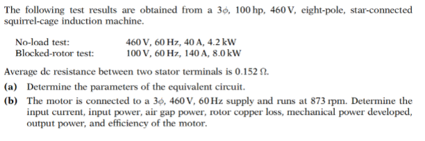 Solved The following test results are obtained from a | Chegg.com