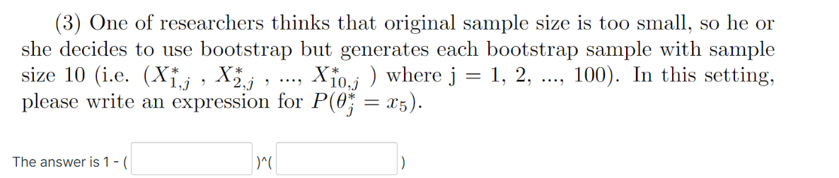 Solved Consider a random sample (X1,X2,X3,X4,X5) from an | Chegg.com