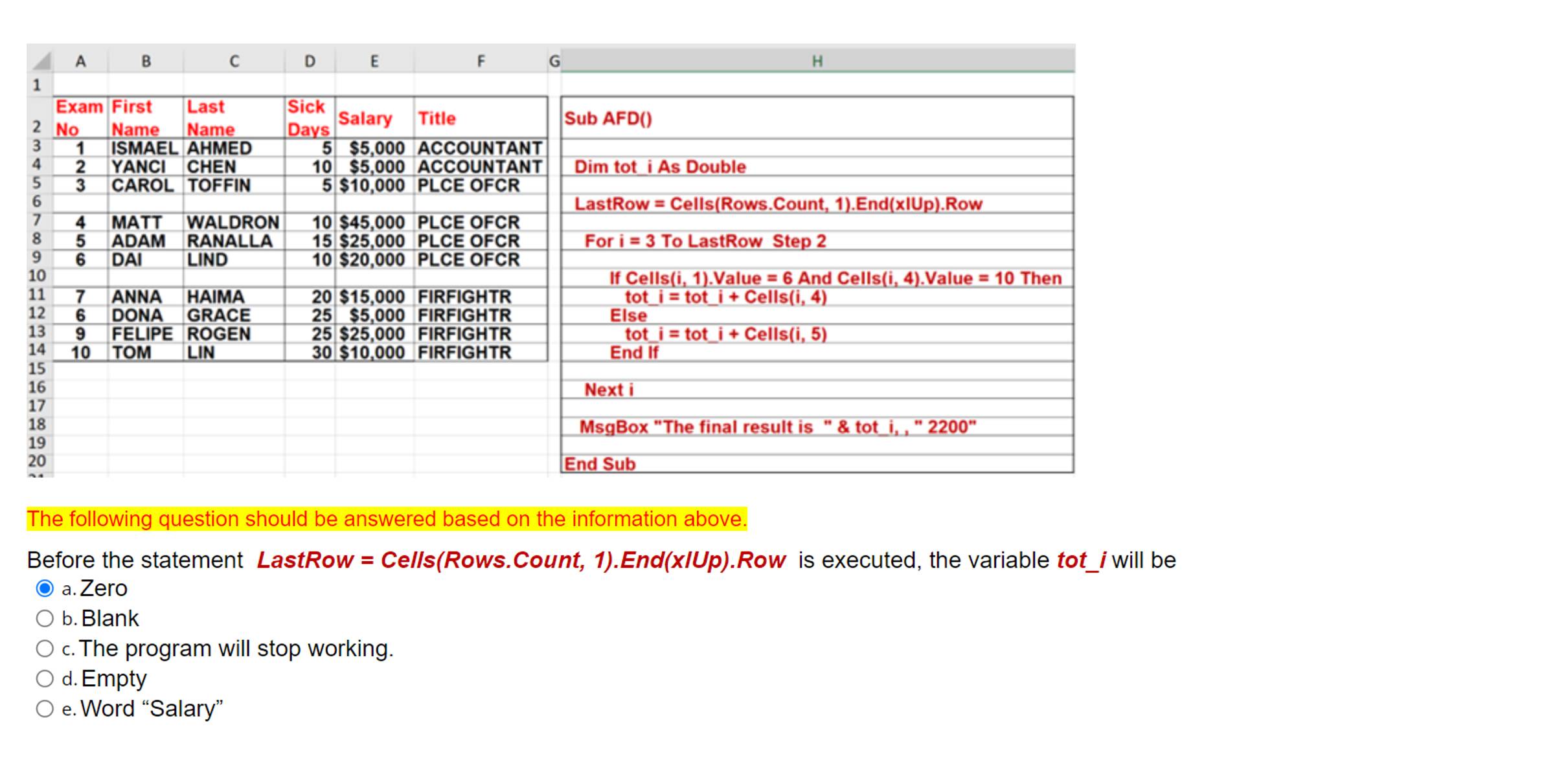 Solved The following question should be answered based on | Chegg.com