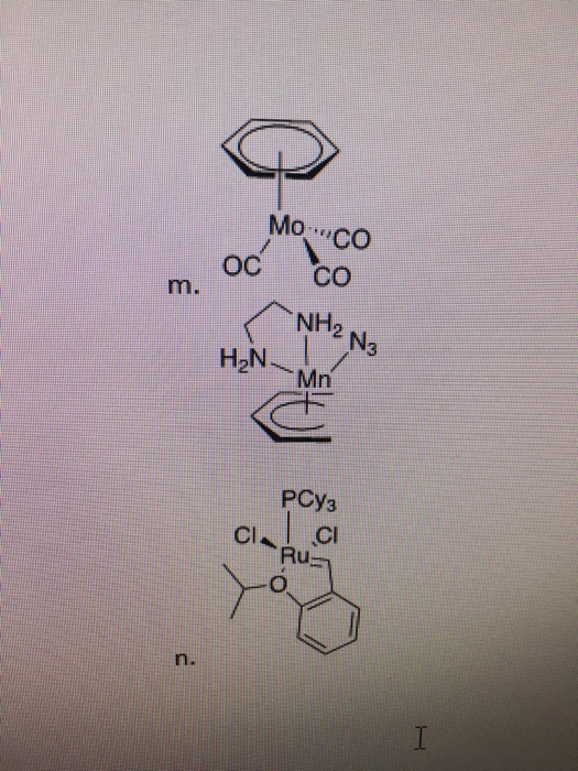 Solved ぐNH2 H2N--Mn PCy3 n. | Chegg.com
