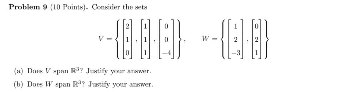 Solved Problem 8 (8 Points). For parts (a) and (b), state | Chegg.com