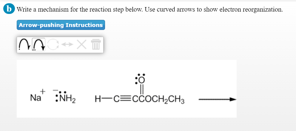 Solved Write a mechanism for the reaction step below. Use | Chegg.com