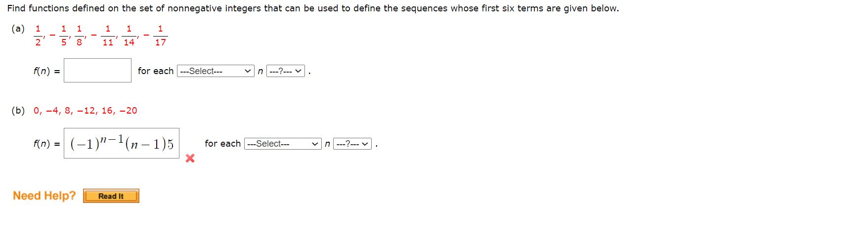 Solved Find Functions Defined On The Set Of Nonnegative
