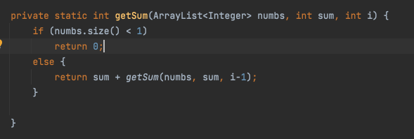 Solved 1. Using this code Write getSum as a recursive | Chegg.com