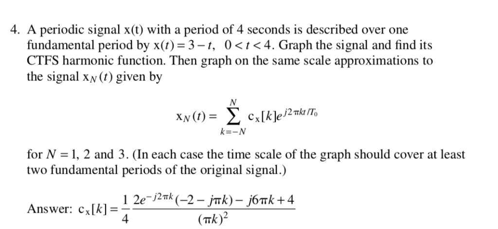 Solved Hi can you help me solve the following signal and | Chegg.com