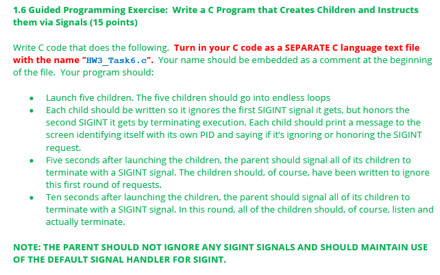 Solved 16 Guided Programming Exercise Write A C Program 3167