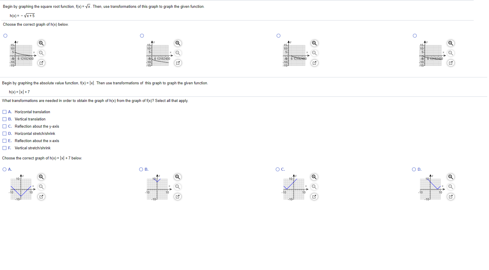 solved-begin-by-graphing-the-square-root-function-f-x-chegg