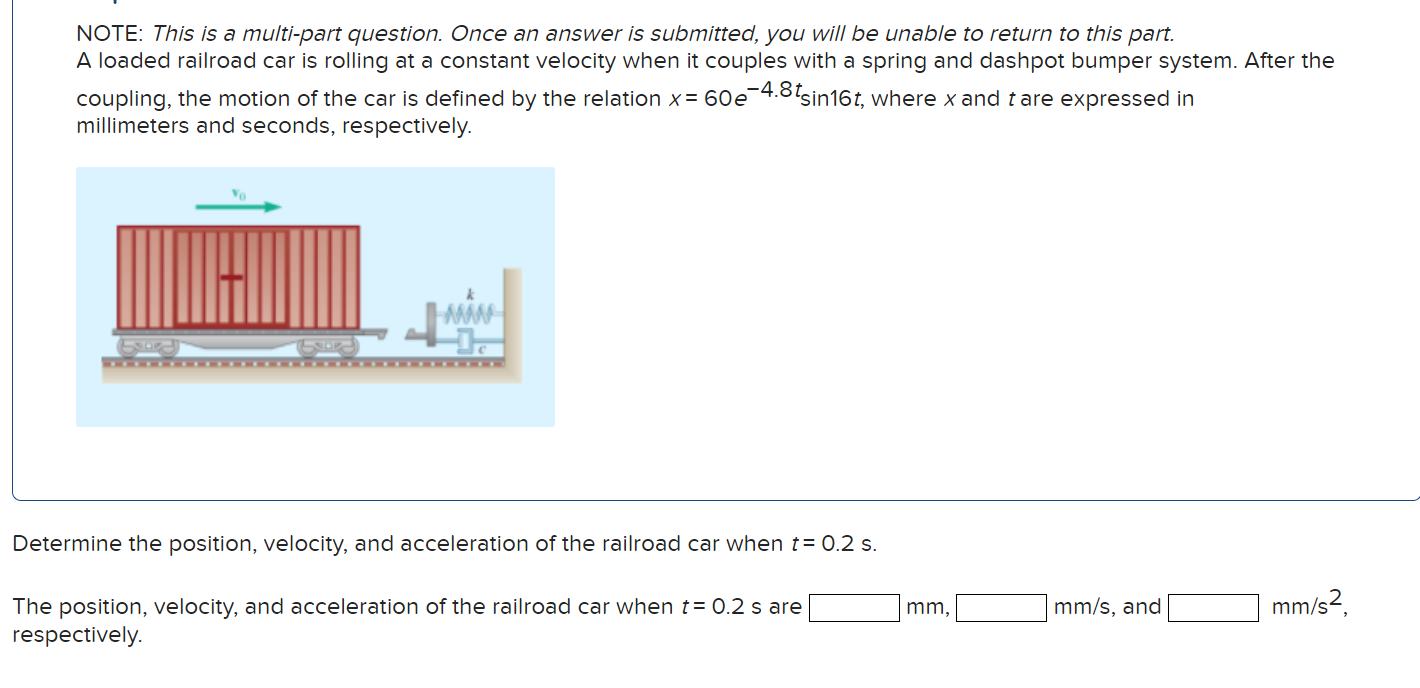 Solved NOTE: This is a multi-part question. Once an answer | Chegg.com