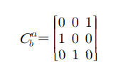 Solved The DCM from coordinate system {a} to {b} is given by | Chegg.com