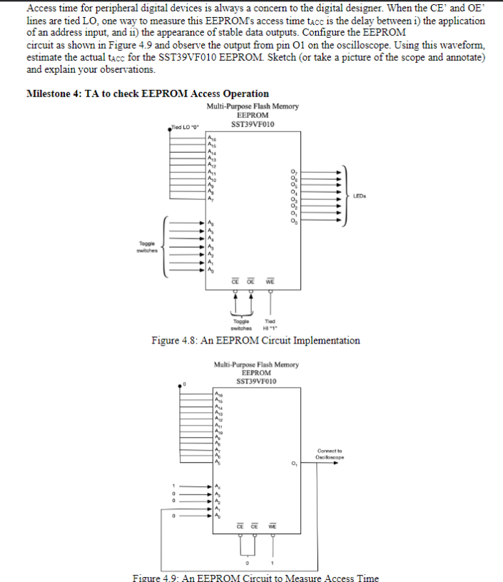Solved 4 5 4 Eeprom Electrically Erasable Programmable Read